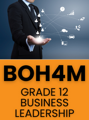 BOH4M, Grade 12 Business Leadership - School Conex